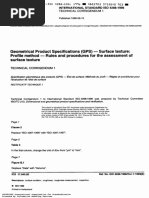 ISO 4287-1997 - Surface Texture | PDF | International Organization For Standardization | Metrology