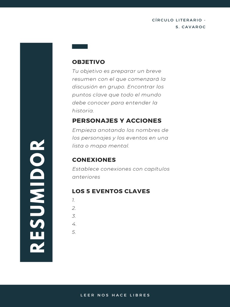 Círculo Literario | PDF | Diccionario | Autor