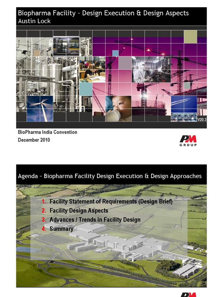 Biopharma Facility Design Execution & Design Aspects - Austin Lock ...