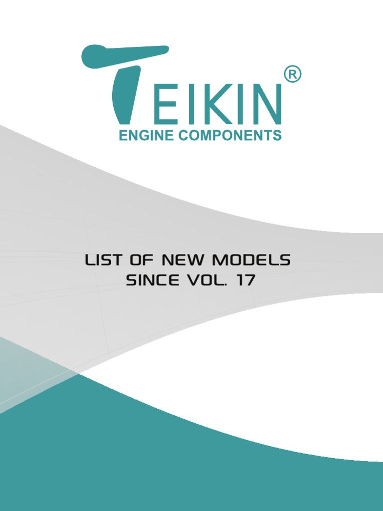 Catalogo de Piston Teikin | PDF | Piston | Motor Vehicle