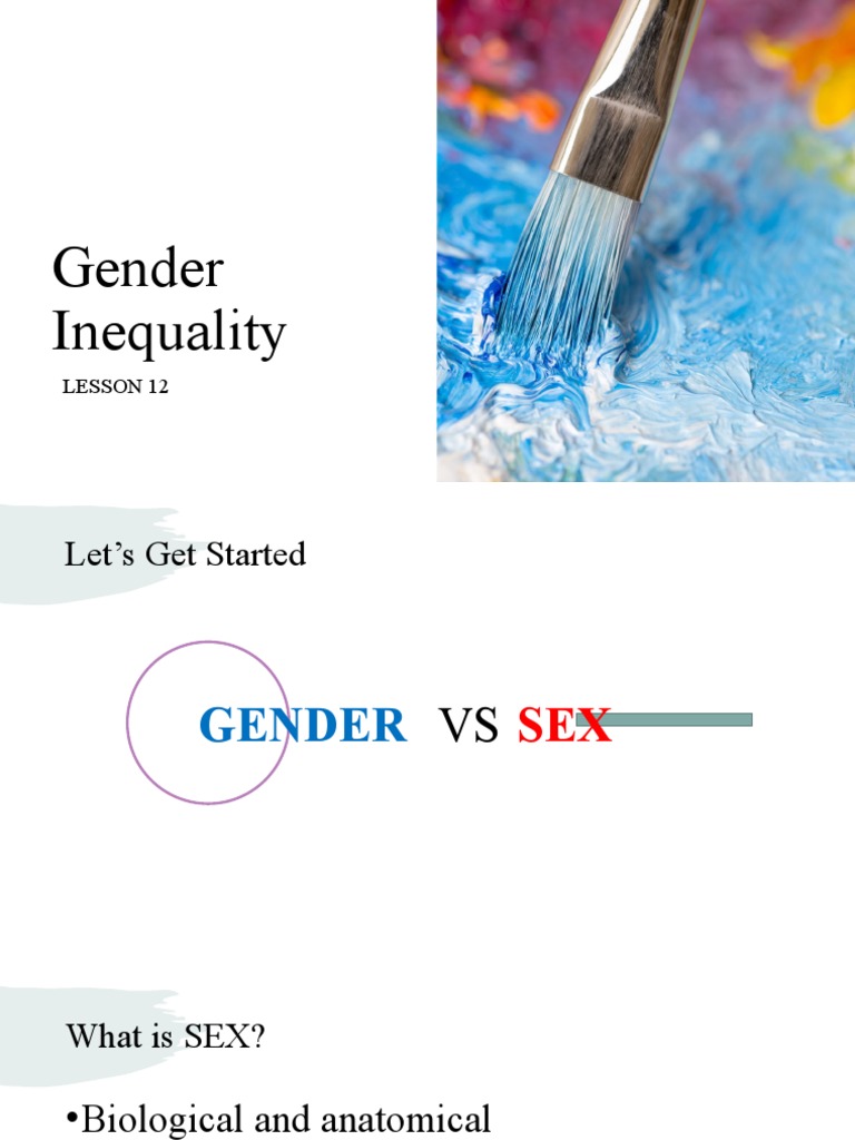 Lesson 12 - Gender Inequality | PDF