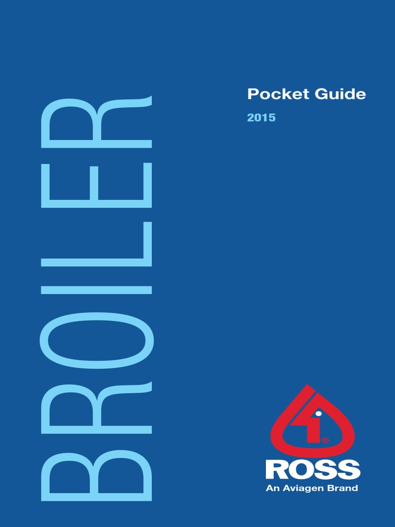 Ross Broiler Pocket Guide 2015 en | PDF | Humidity | Broiler