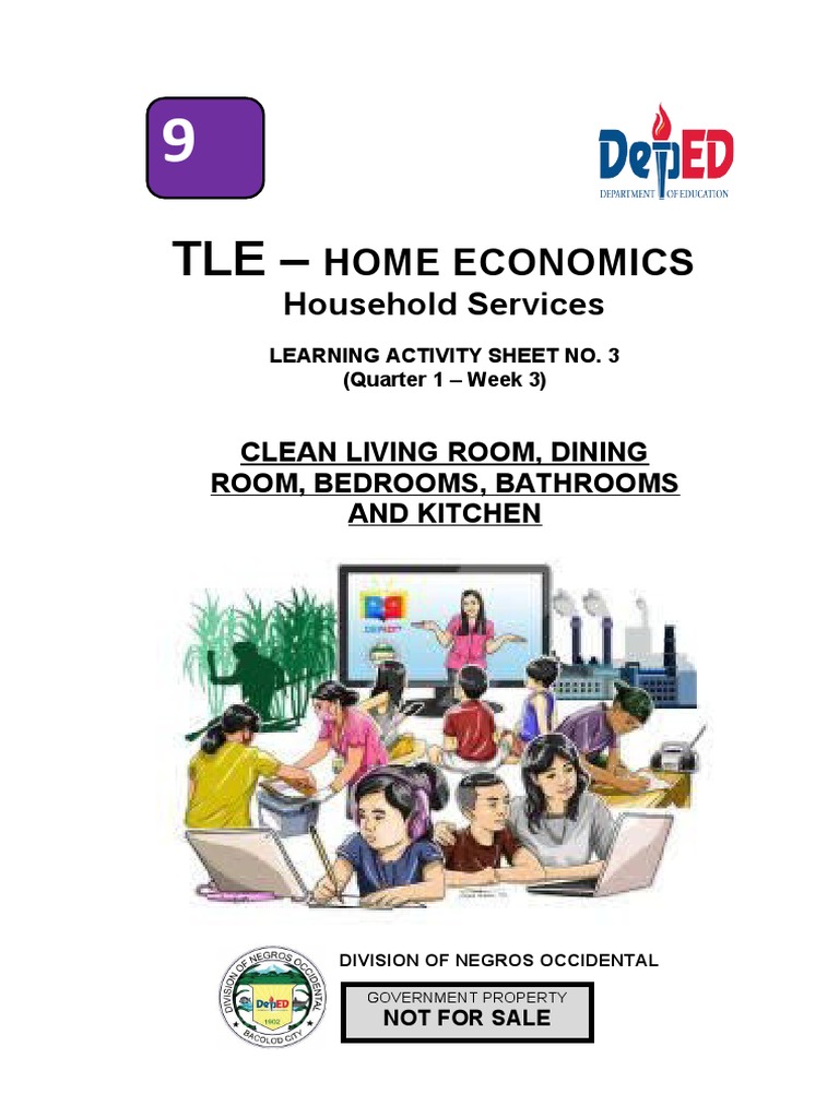 Home Economics: Household Services | PDF | Learning | Furniture