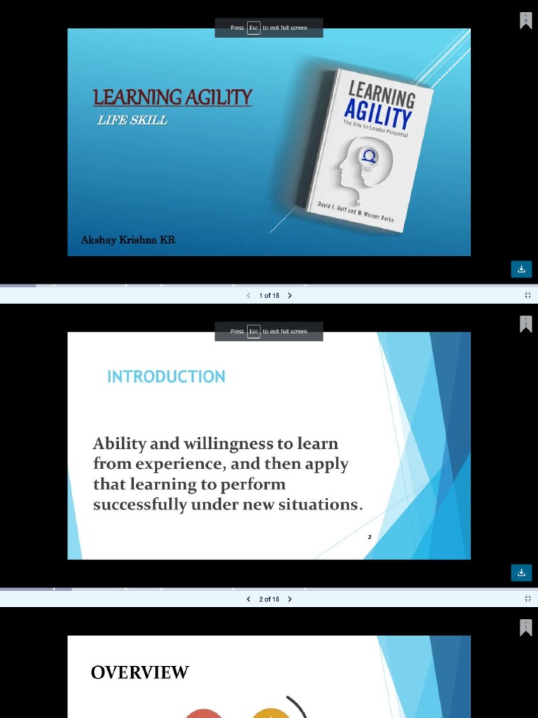 Materi Learning Agility | PDF