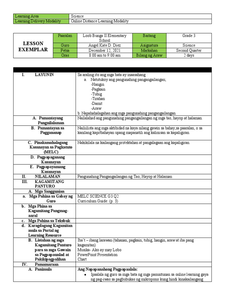 Learning Exemplar | PDF