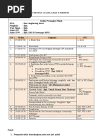 Rundown Pernikahan | PDF