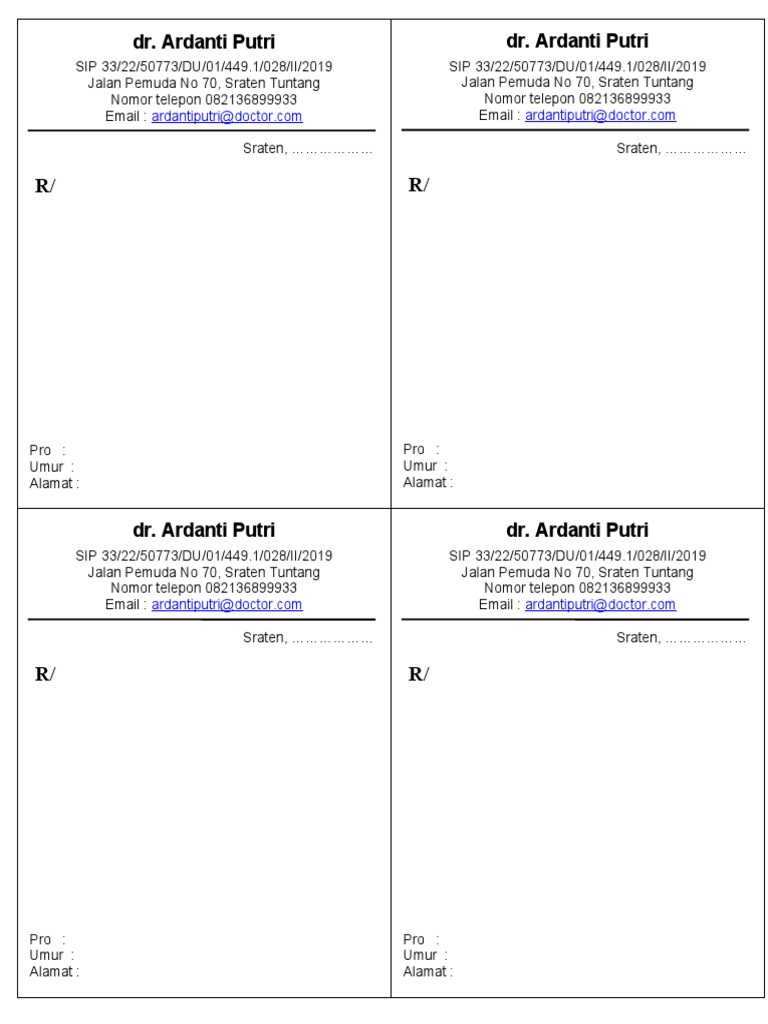 Resep | PDF