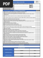 Check List Andamio ACROW | PDF | Andamio