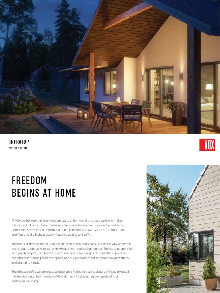VOX Infratop en | PDF | Roof | Building Materials