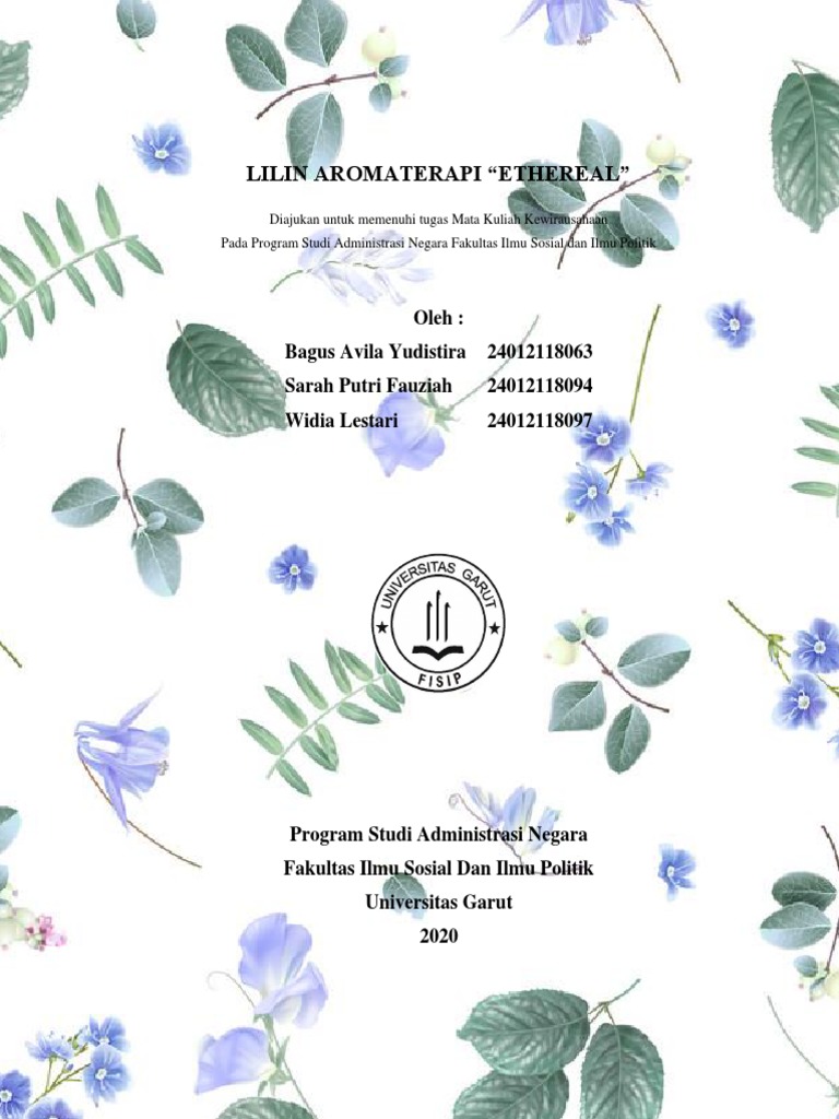 Ide Bisnis - Lilin Aromaterapi | PDF | Ilmu Sosial