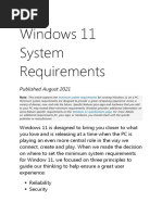 Windows 11 Installation Guide | PDF | Windows 10 | Microsoft Windows