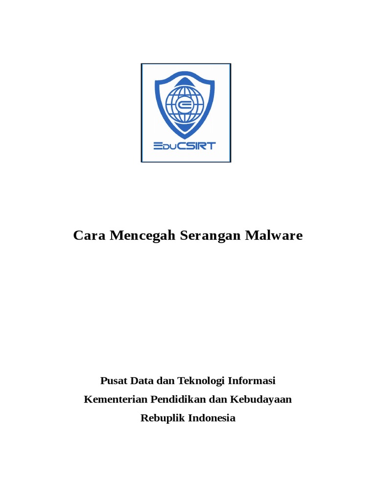 Cara Mencegah Serangan Malware | PDF