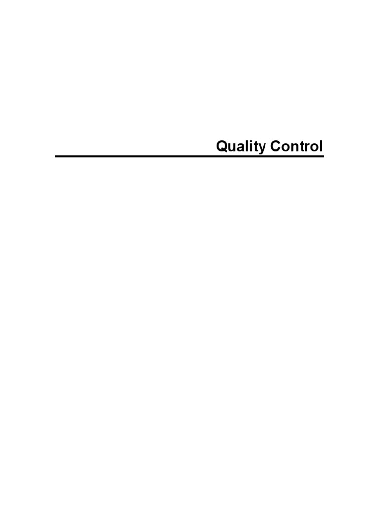 Minitab - Quality Control | PDF | P Value | Statistical Hypothesis Testing