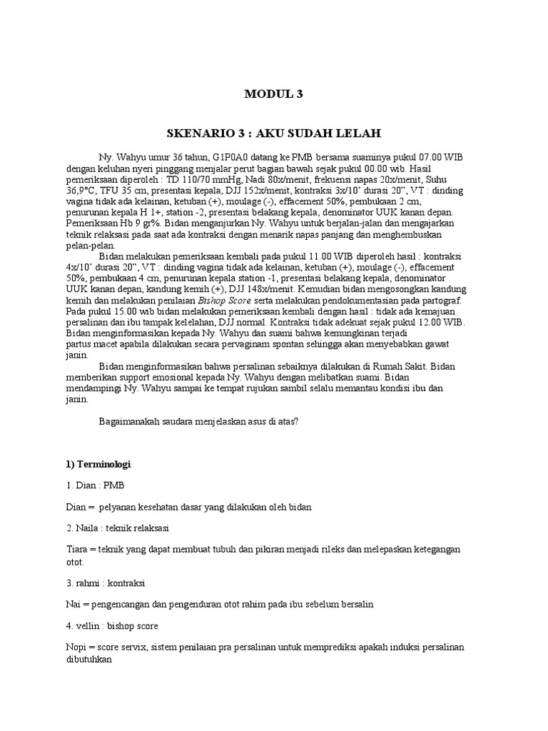 Modul 3 Blok 4.C | PDF