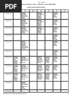 UiTM ICRESS Timetable 20252 | PDF