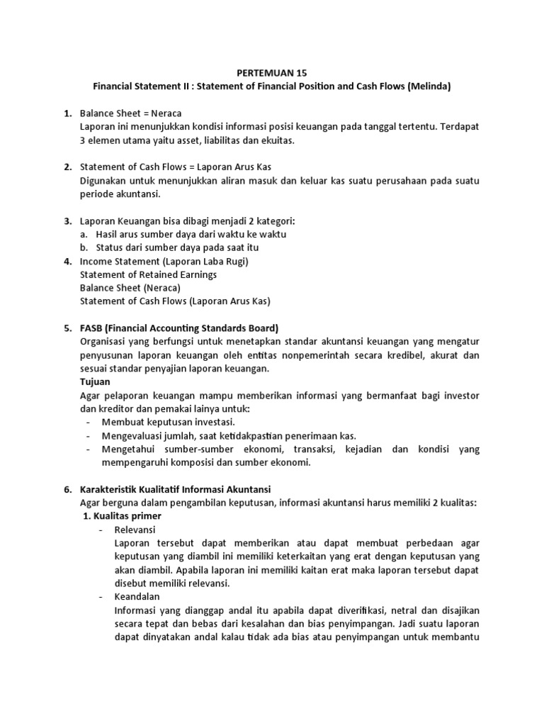 Catatan Ta Uas | PDF | Bisnis | Pengelolaan Keuangan & Uang