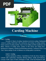 Basic Carding PDF | PDF | Clothing Industry | Textiles