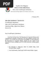 Letter REquest LTO | PDF | Law