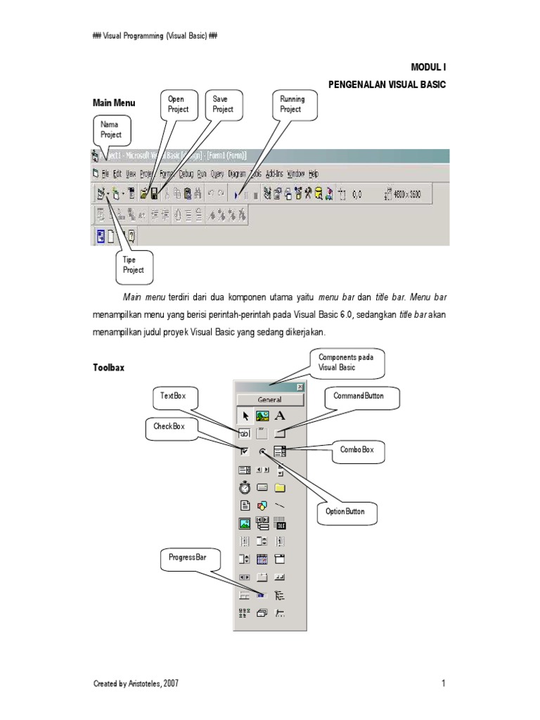 Modul Pemrograman Visual - 3 | PDF