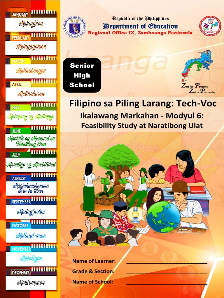 Grade 12 - Filipino - Tek-Bok - Module 6 | PDF
