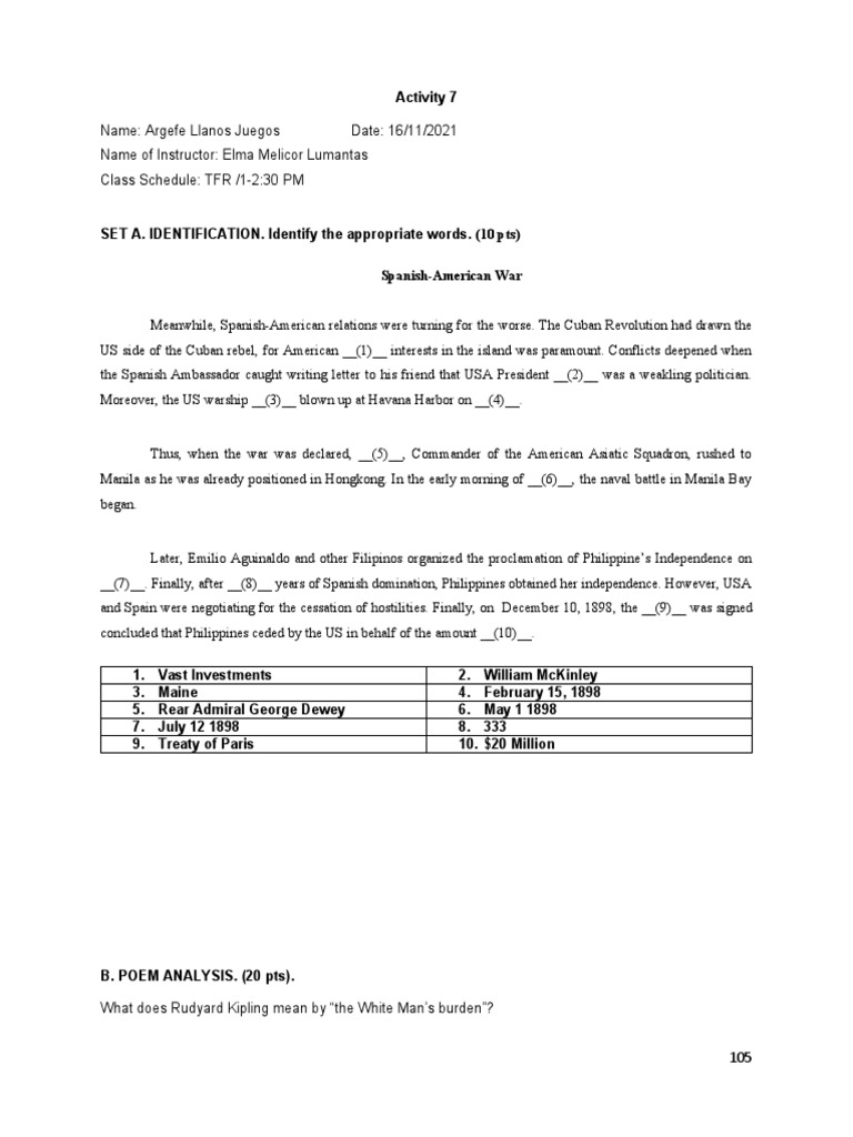 Activity 7 RIPH | PDF