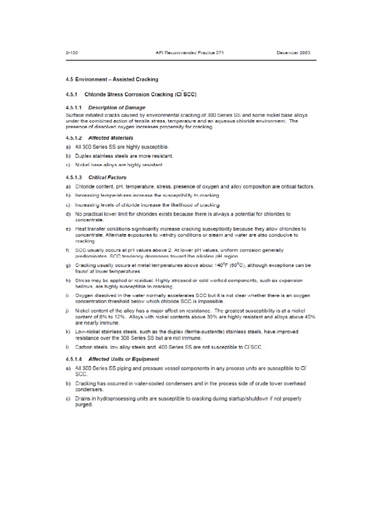 API-571 CL SCC | PDF