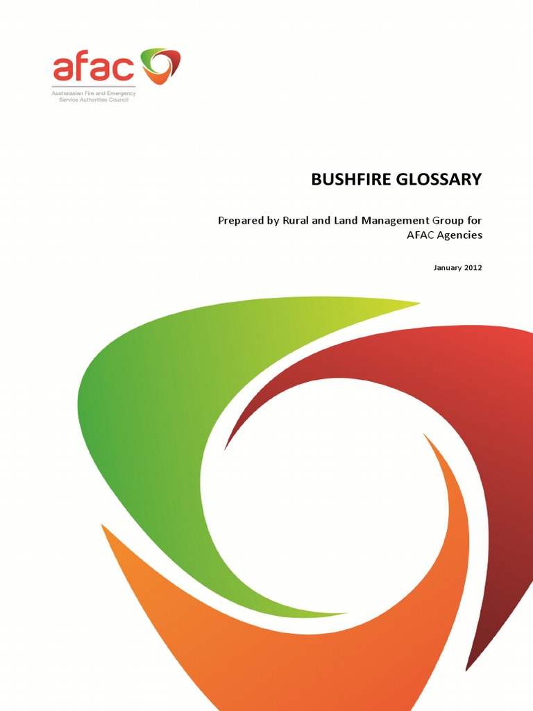 Bushfire Terminology | PDF | Fires | Wildfire