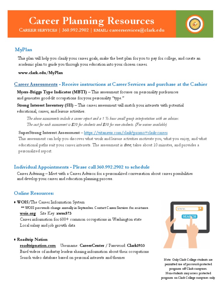 Career Planning Resources - 2021-22 | Download Free PDF | Communication