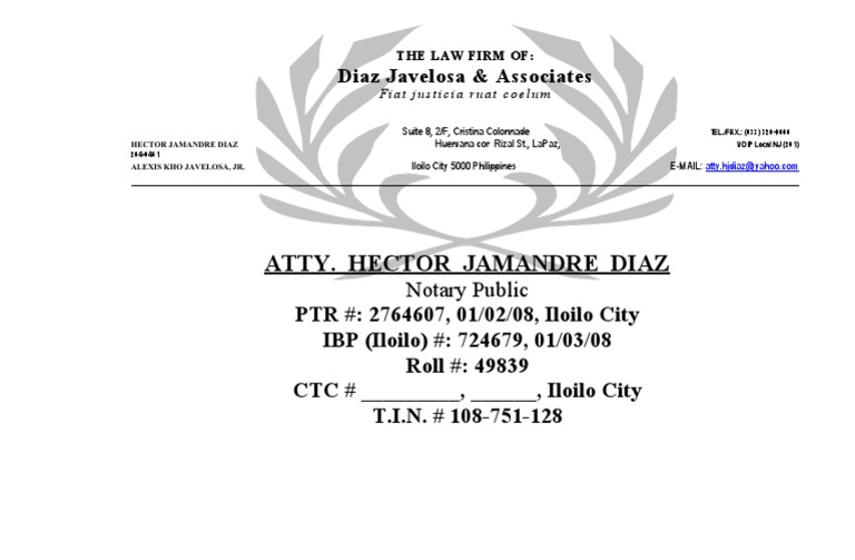 Notarial Register Cover Page | PDF