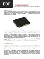 Qué Es La Memoria PROM | PDF | Memoria de sólo lectura | Almacenamiento ...