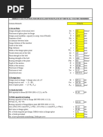 Weld Design Spreadsheet | PDF | Welding | Construction