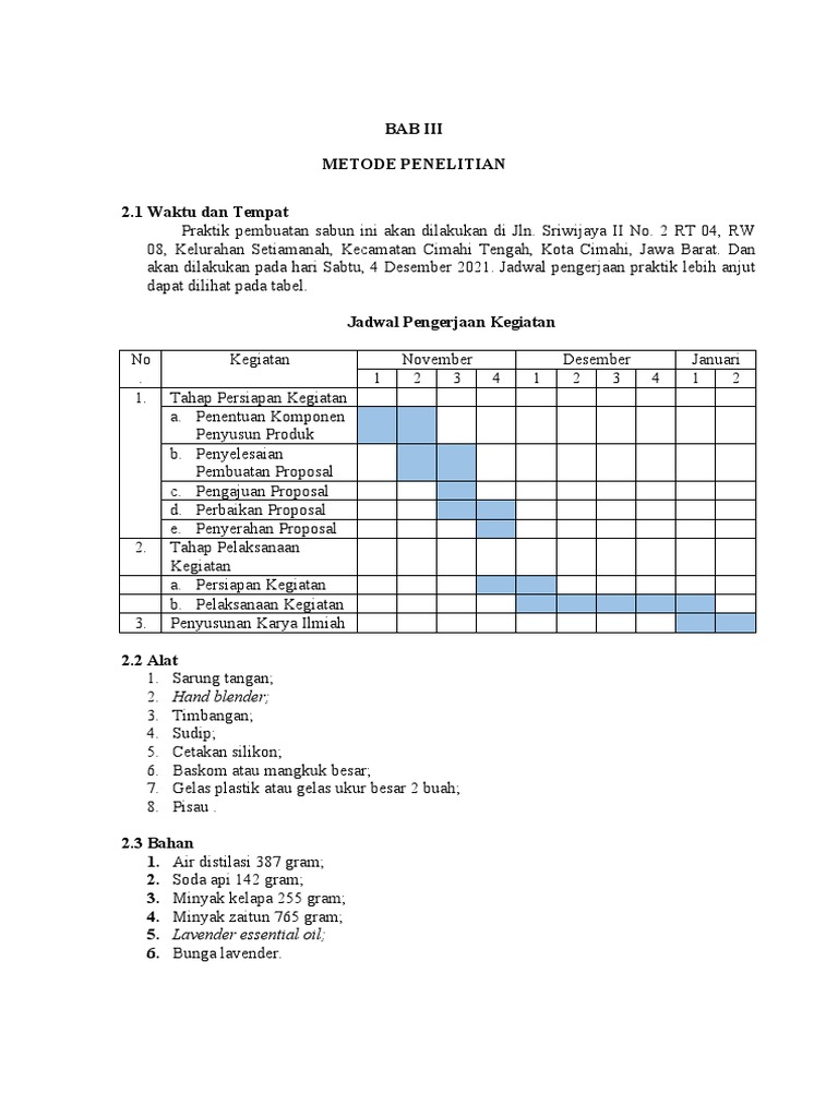 Metode Penelitian PJBL | PDF | Karier & Perkembangan | Memasak, Makanan ...