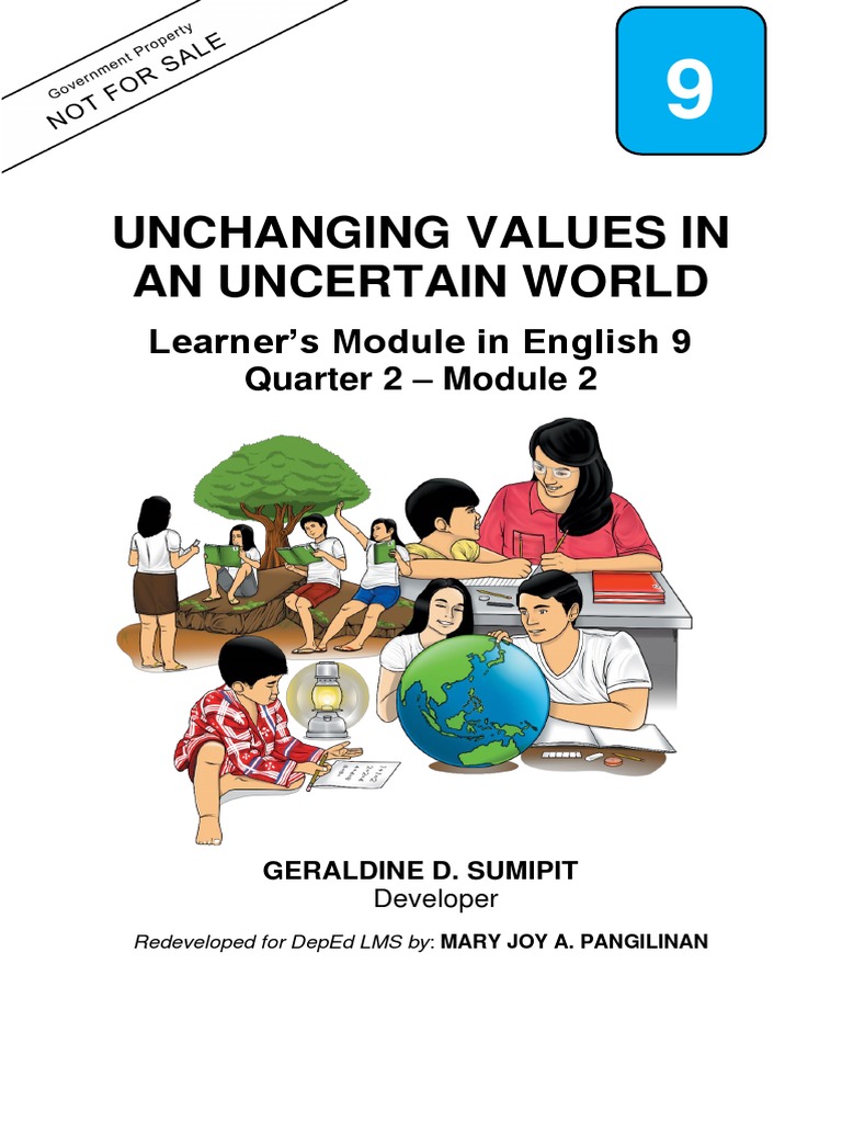 Unchanging Values in Literature | PDF | Cognition