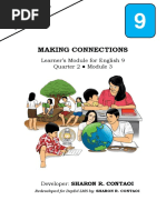 English-9-Quarter-2-Module-4-Week 4 | PDF | Learning