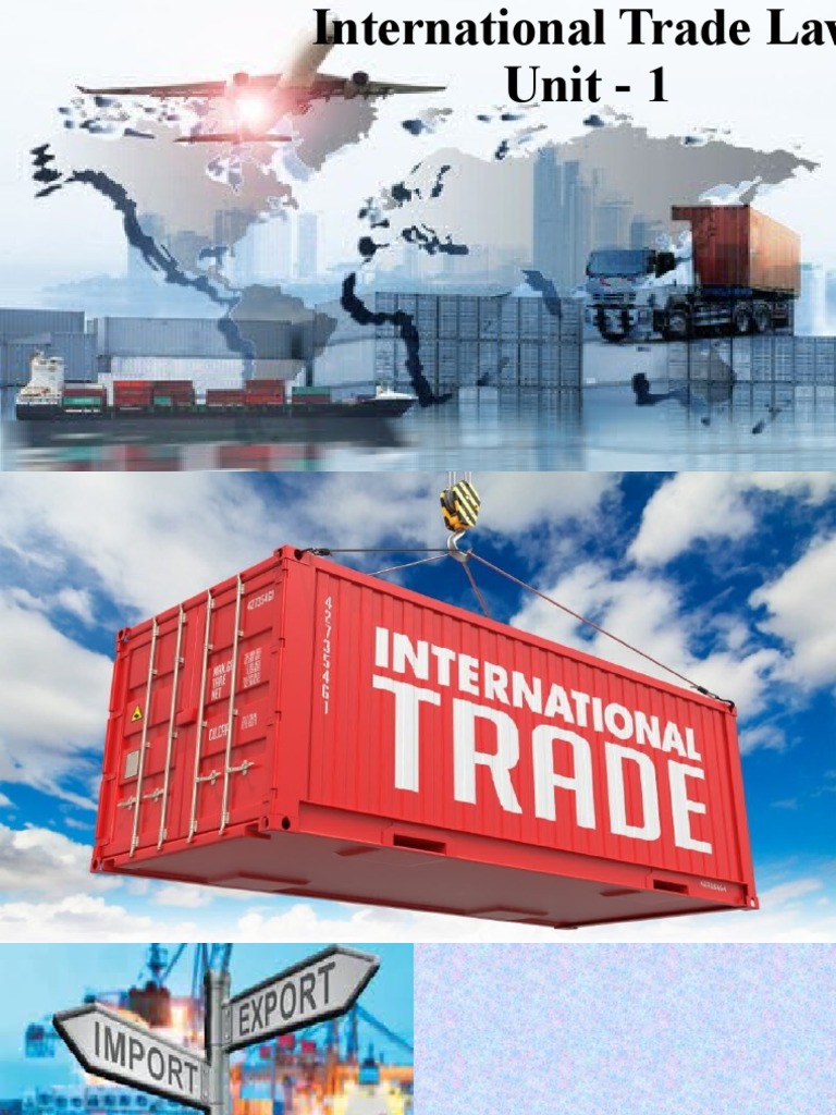 ITL Unit 1 | PDF | Letter Of Credit | World Trade Organization
