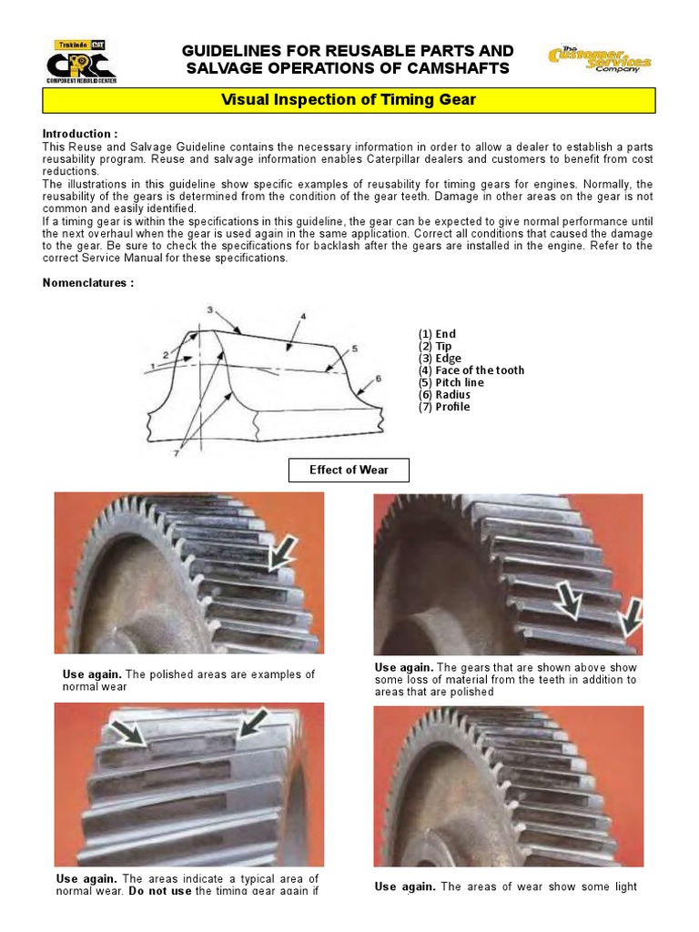 Timing Gear | PDF | Gear | Tooth
