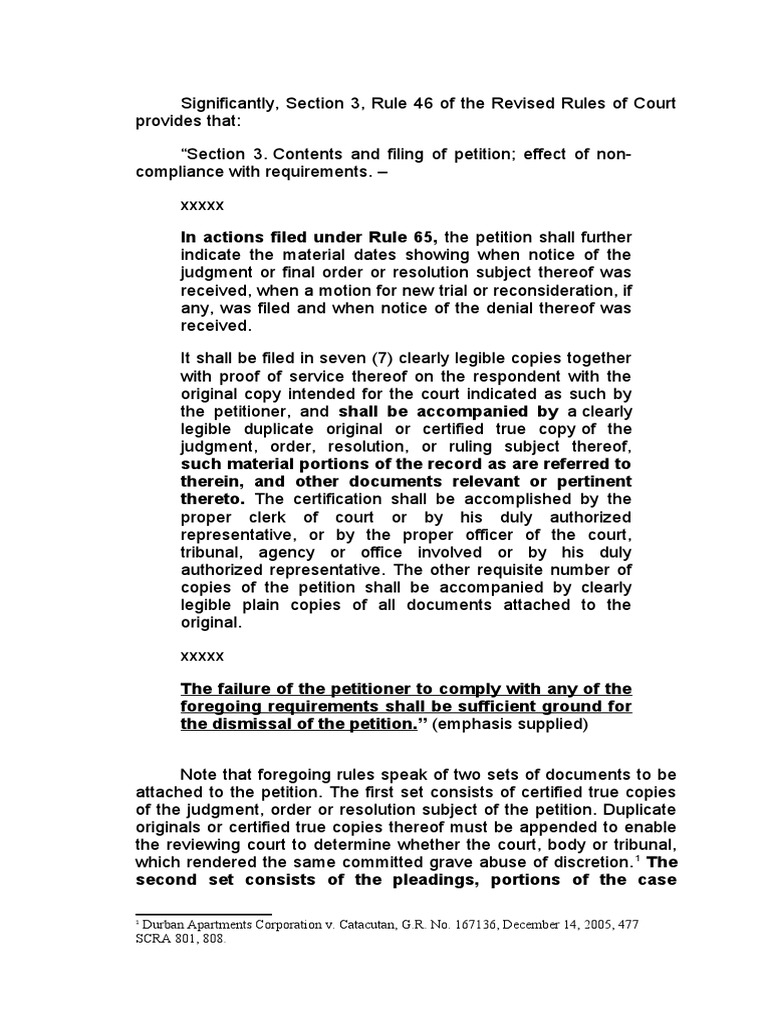 Section 3 r46 ROC | PDF | Judgment (Law) | Pleading