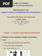 Introduction To Agricultural Machines | PDF | Agricultural Machinery ...