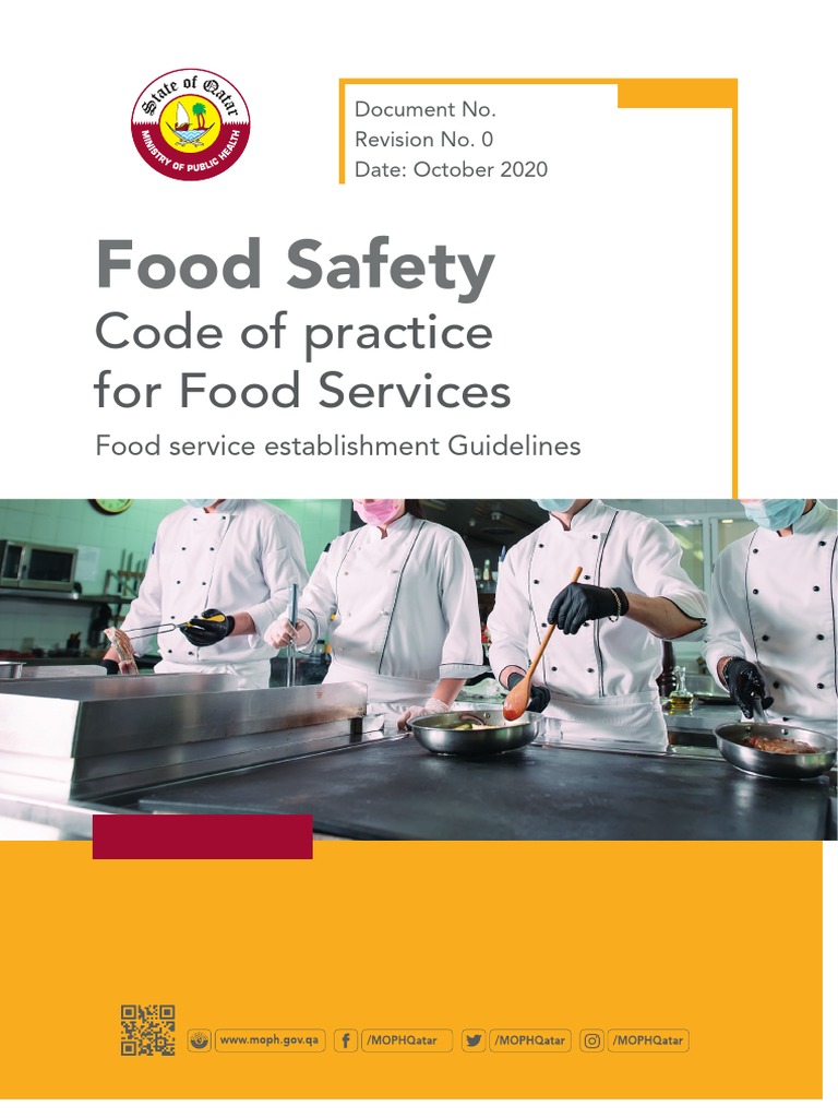 Guide to Ensuring Food Safety: A Comprehensive Code of Practice for ...