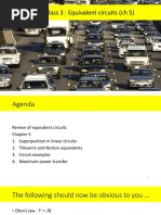 Lecture 04 Circuit Theorems Revised | PDF | Electrical Network | Linearity