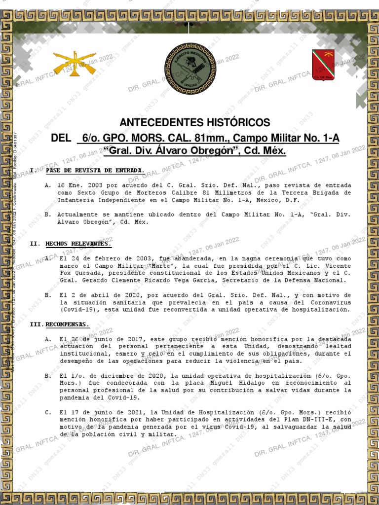 6o GM Mors Cal 81mm | PDF