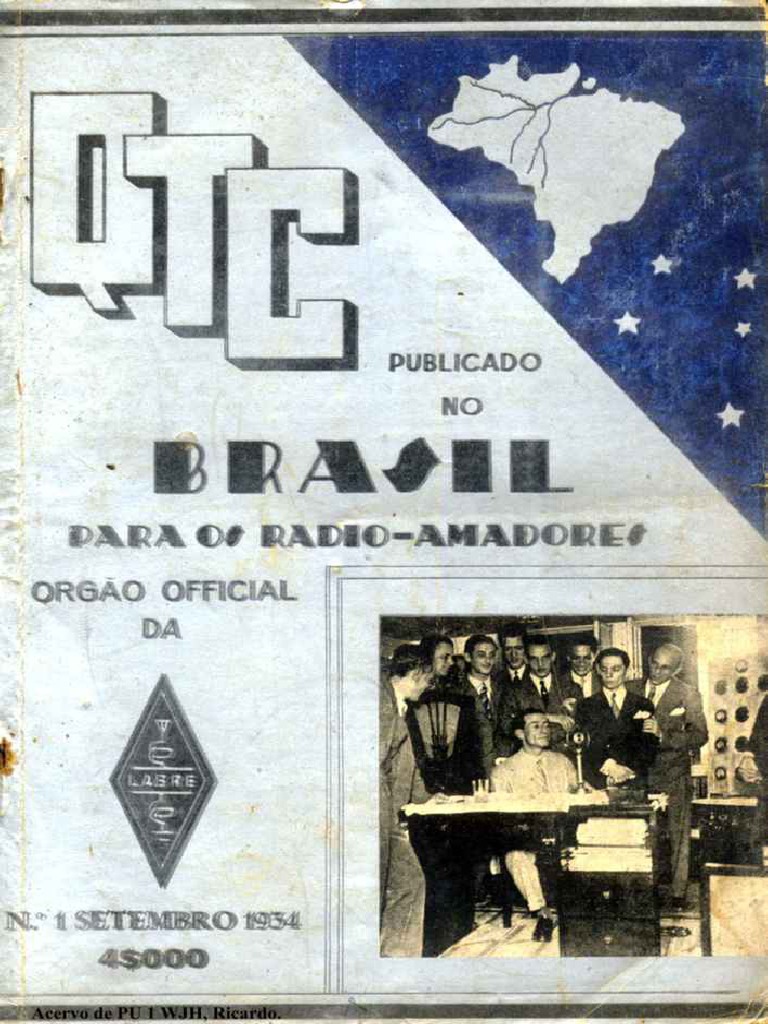 Revista QTC Numero 1 1934 | PDF