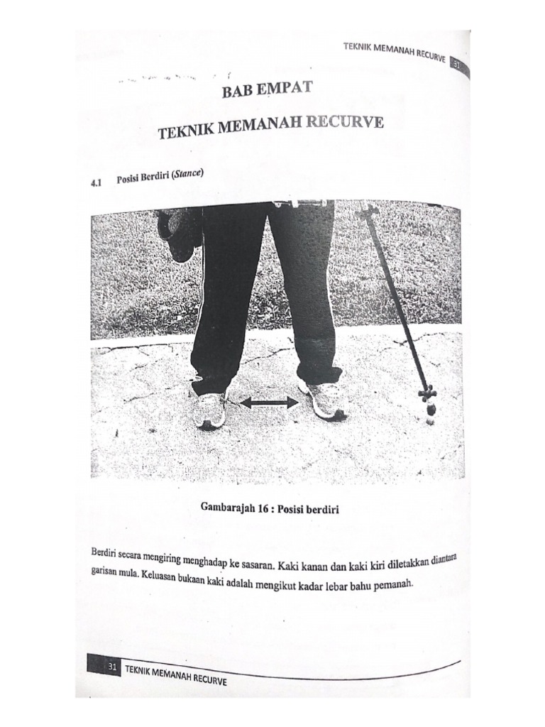 Chap 4 Teknik Memanah Recurve | PDF