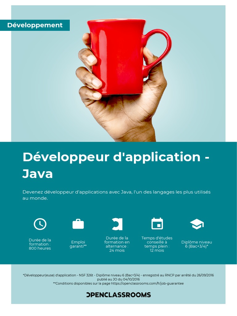 Parcours Développeur Openclassroom PDF | PDF | Développement de logiciel | Java (Langage de ...