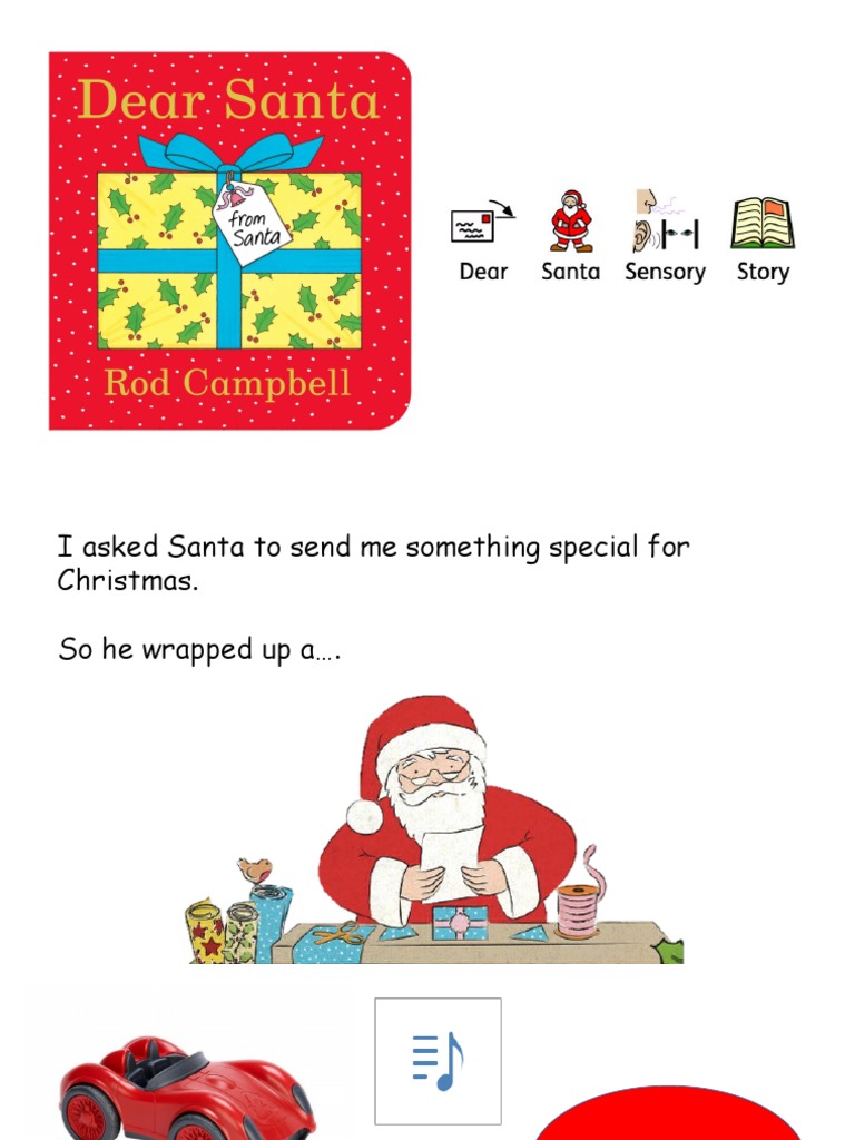 Dear Santa Sensory Story | PDF