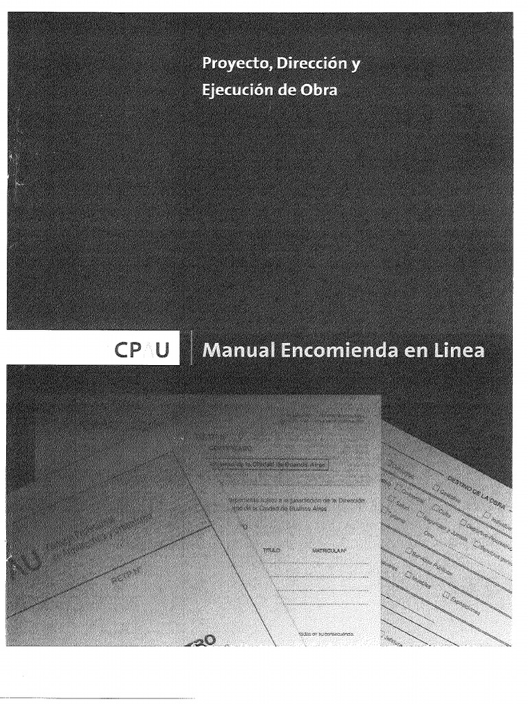 Manual de Proyecto, Direccion y Ejecucion de Obra | PDF