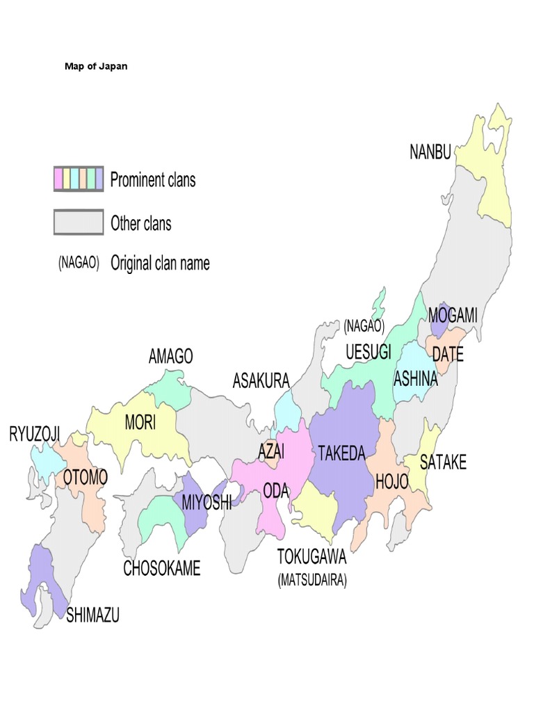 Map of Japan | PDF