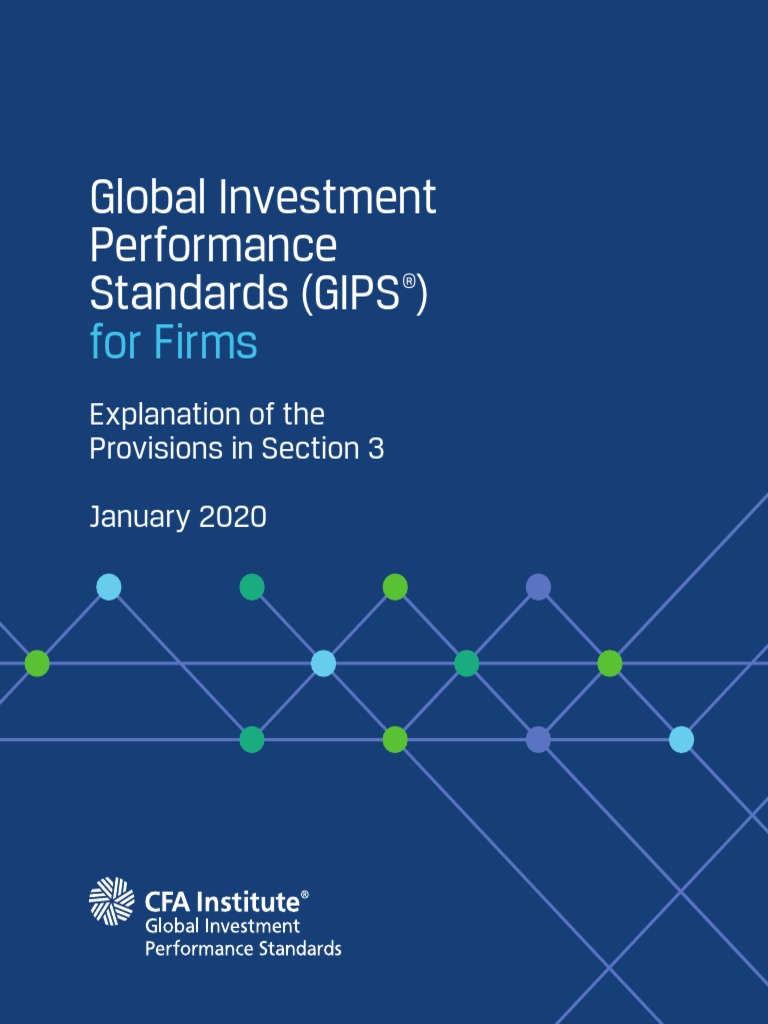 Global Investment Performance Standards (GIPS) : For Firms | PDF ...