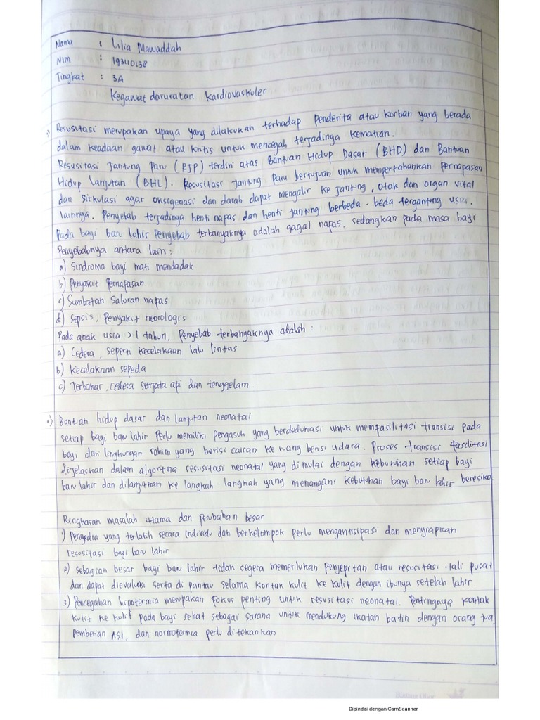 Resume Resusitasi Lili | PDF