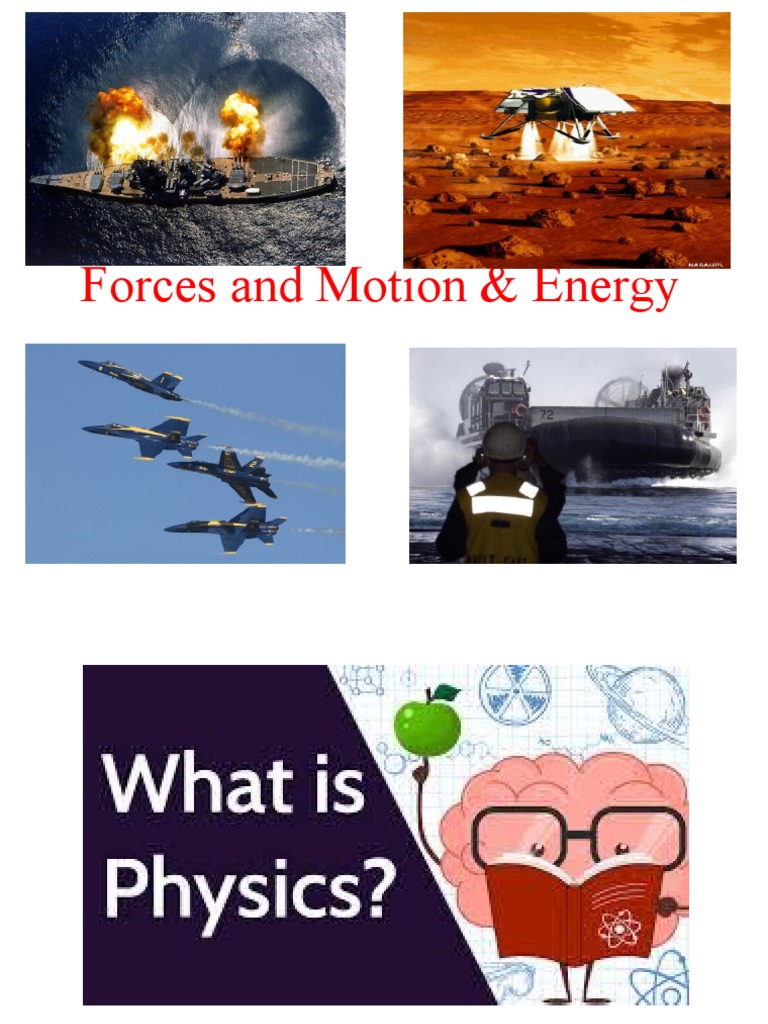 Forces Motion Energy | PDF | Force | Friction